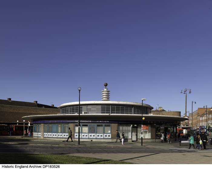 SOUTHGATE UNDERGROUND STATION, INCLUDING SURFACE BUILDINGS AND ...