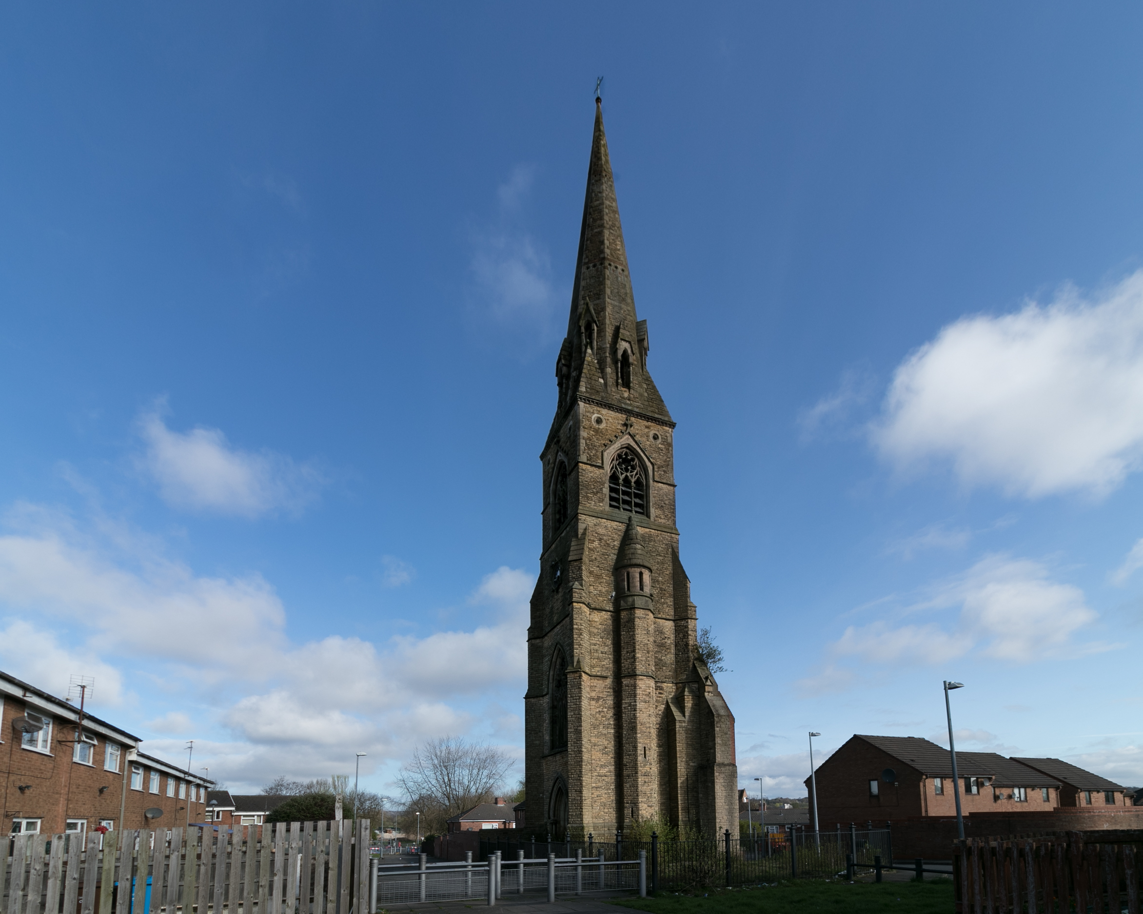 TOWER OF CHURCH OF ST GEORGE WITH ST BARNABUS, Non Civil Parish ...
