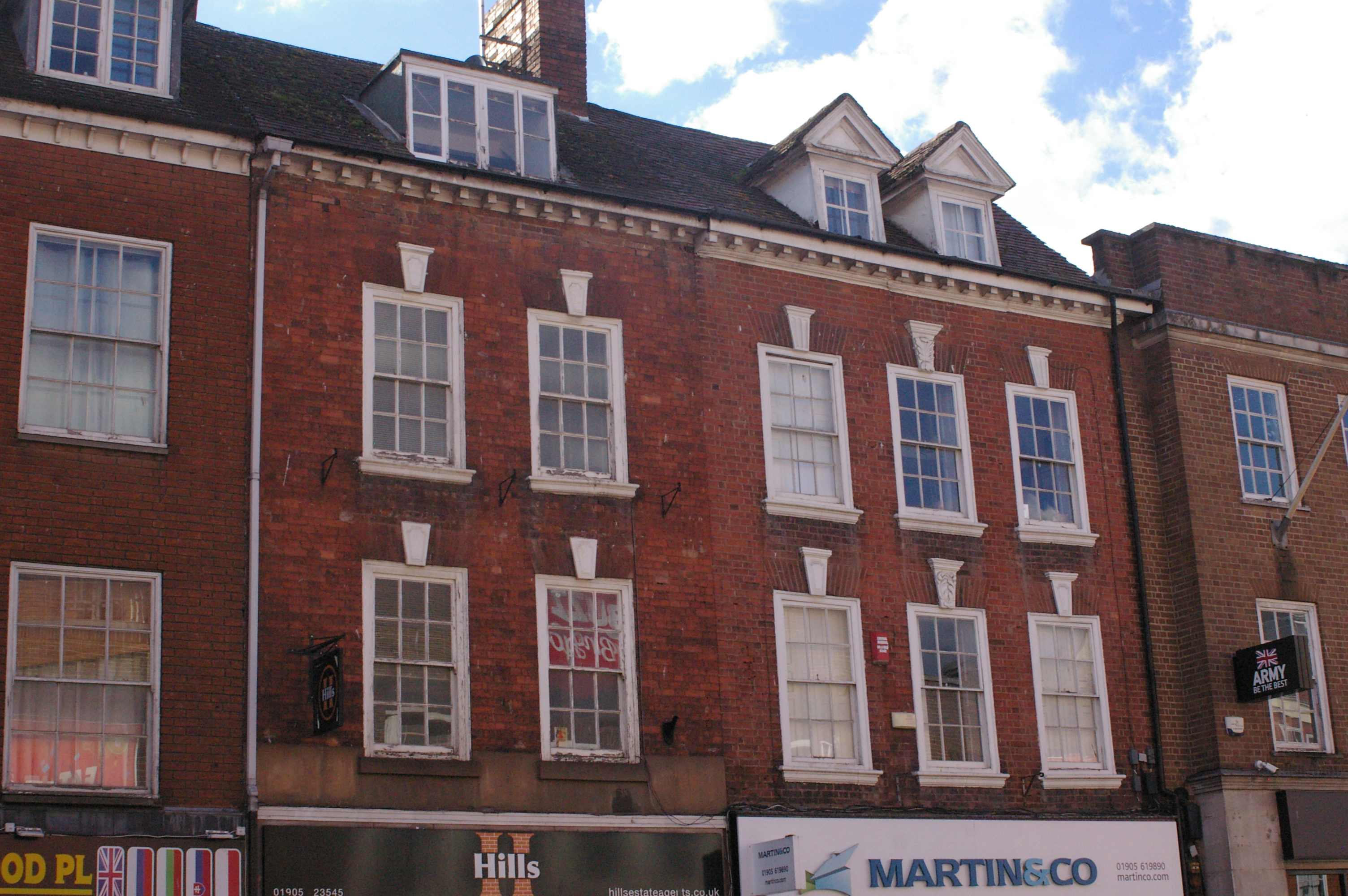 46, Foregate Street and 16, Farrier Street, Non Civil Parish - 1389821 ...