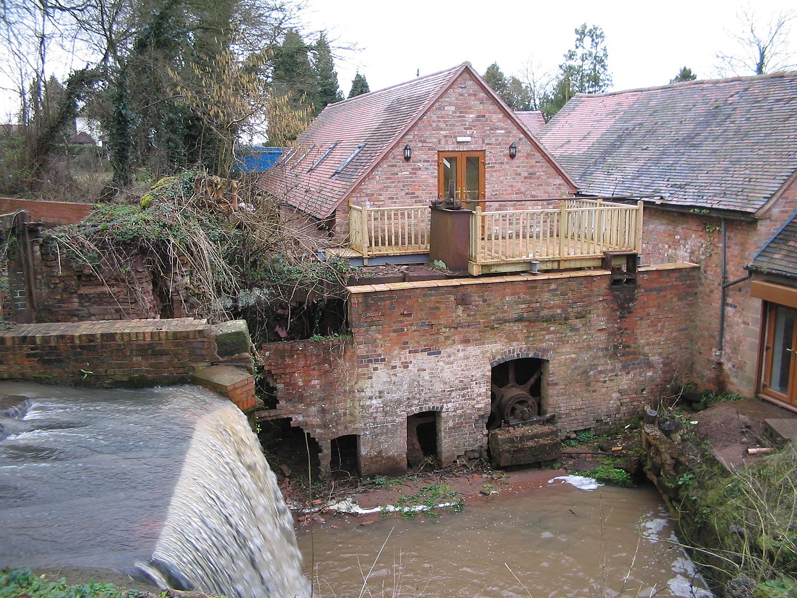 Waterwheel at Galton's Mill, Belbroughton - 1392205 | Historic England