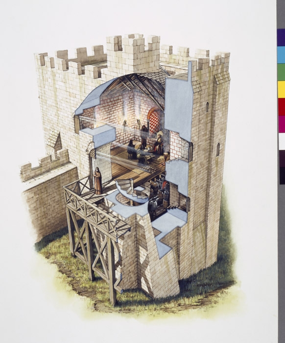 Peveril Castle, Castleton, Derbyshire | Educational Images | Historic ...