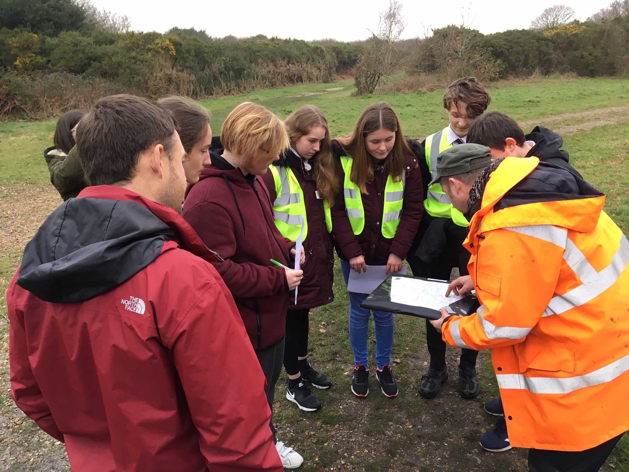 School Pupils Visit Browndown First World War Practice Trenches ...